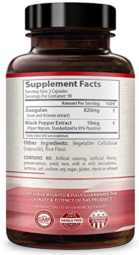 pure Jiaogulan for natural energy