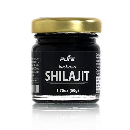 Pure Kashmiri Shilajit trace minerals supplement