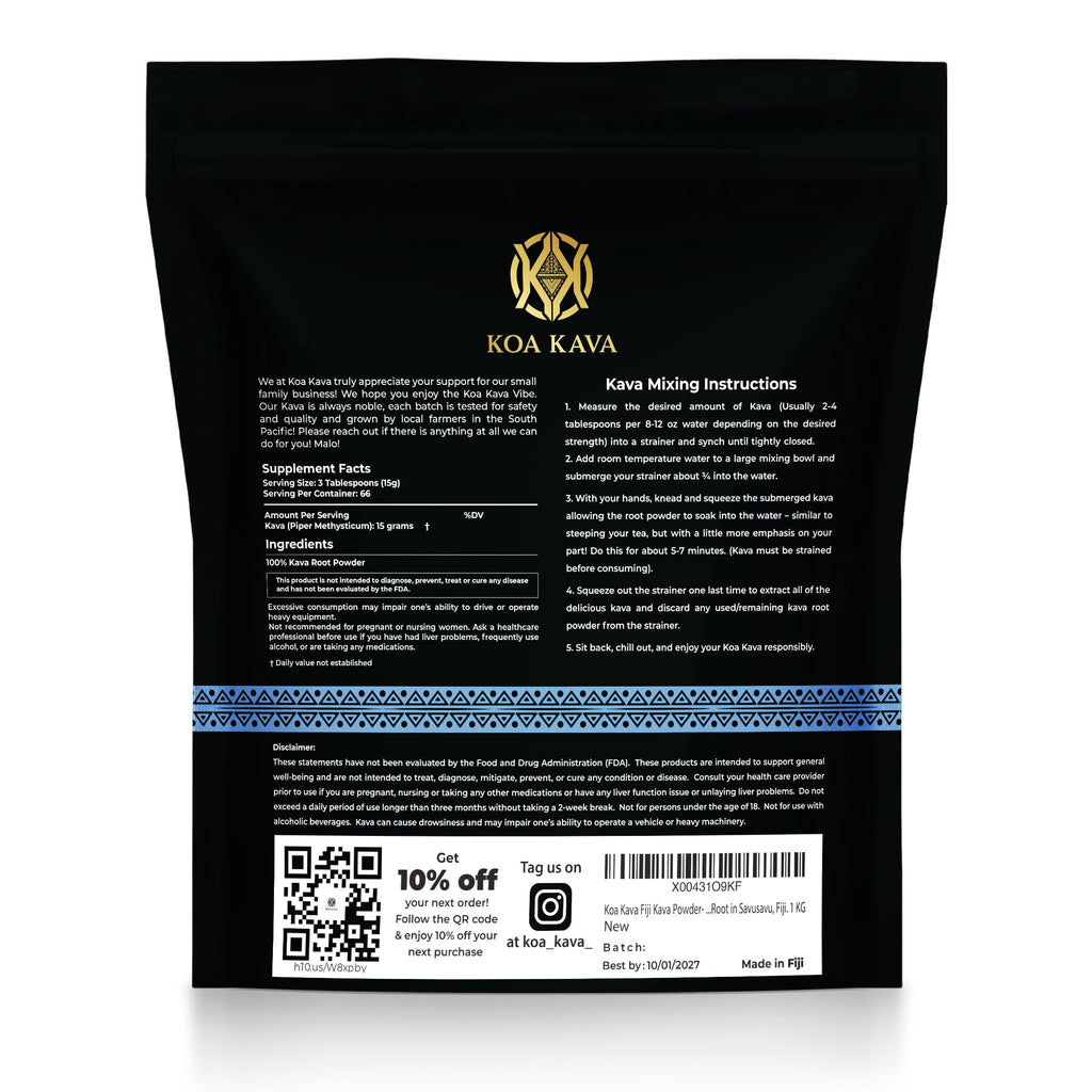 pure kava kava root powder