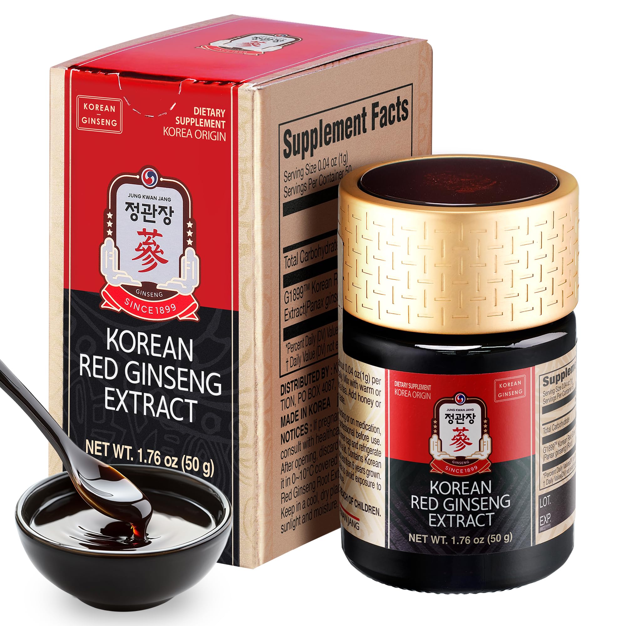 pure Korean red ginseng extract