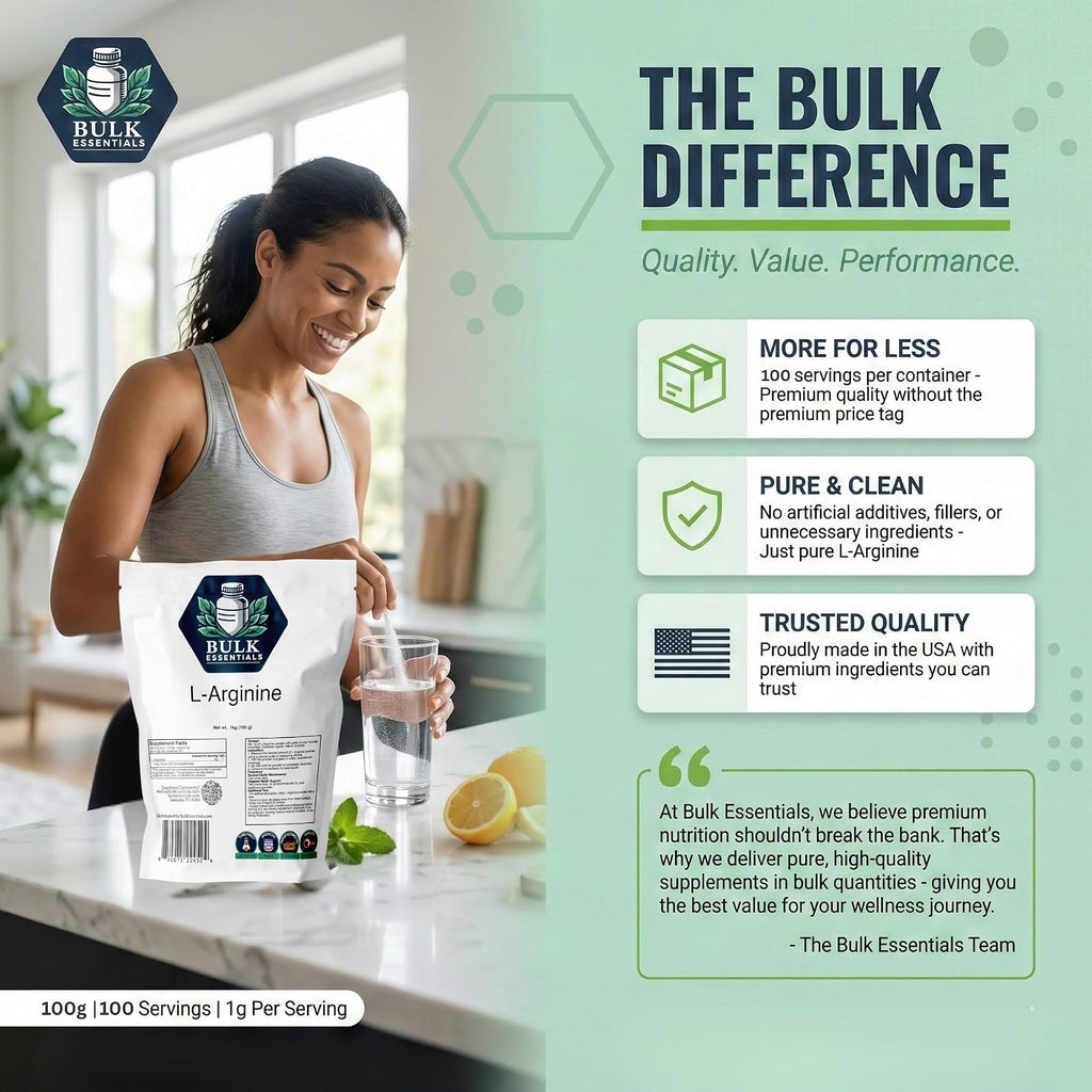 Pure L-Arginine for enhanced performance