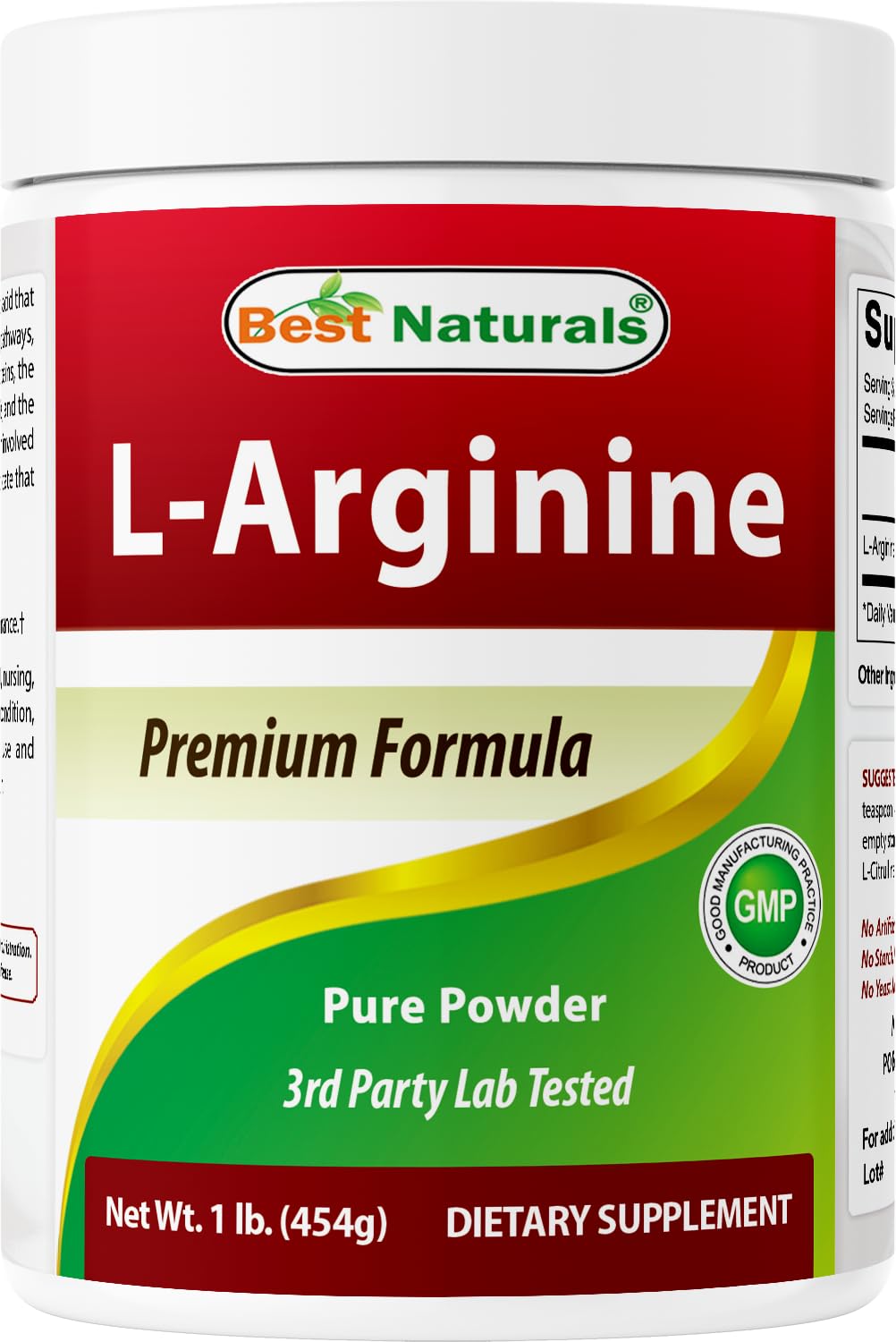 pure l-arginine powder for energy