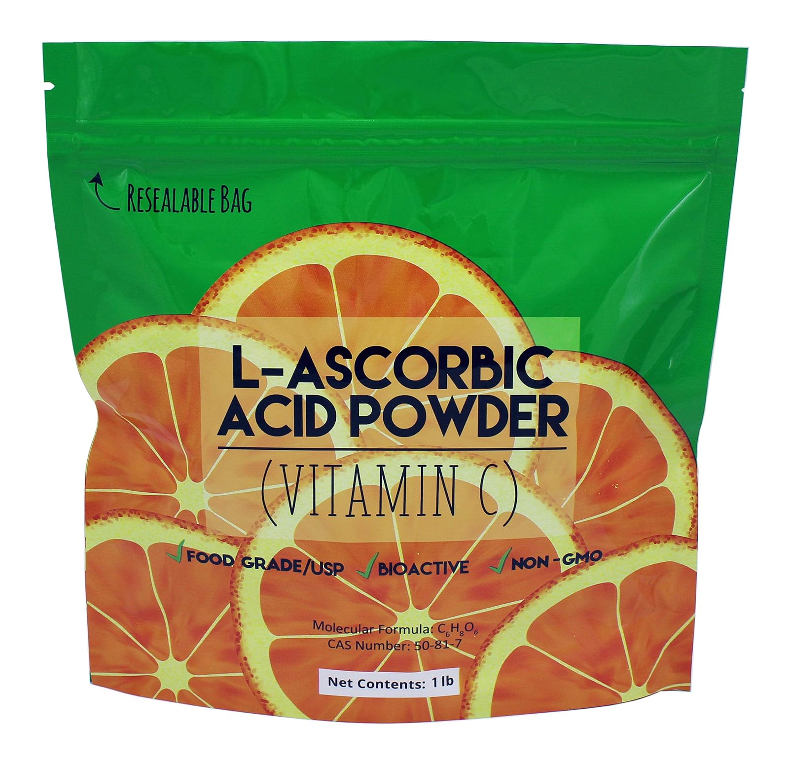 pure L-Ascorbic Acid powder for skincare