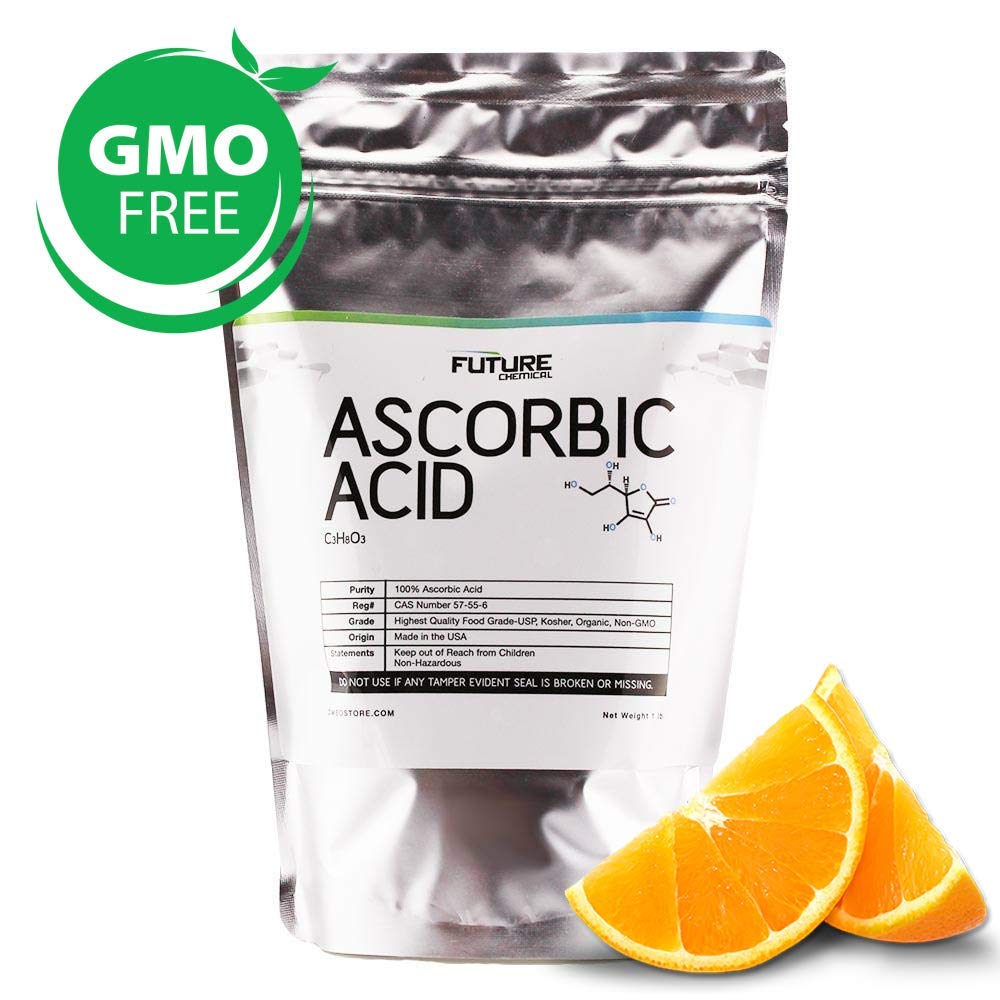 pure l-ascorbic acid powder