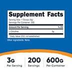 Pure L-Citrulline Powder boosts workout performance