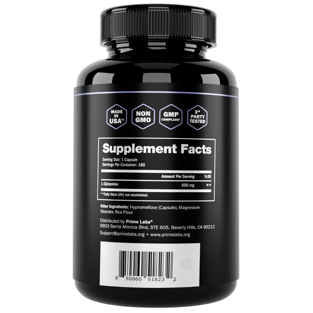pure l-glutamine for athletes