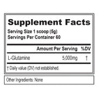 pure l-glutamine for enhanced performance