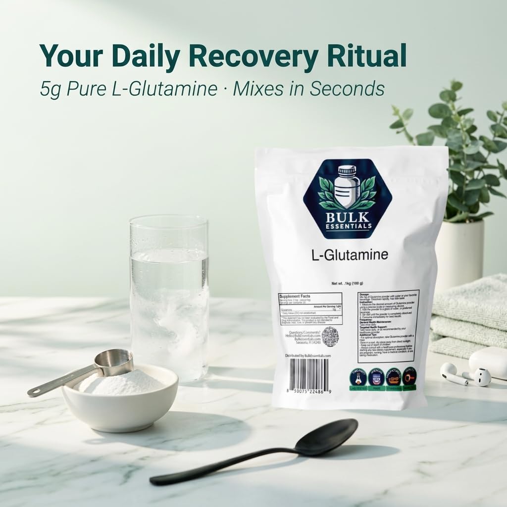 Pure L-Glutamine for improved performance