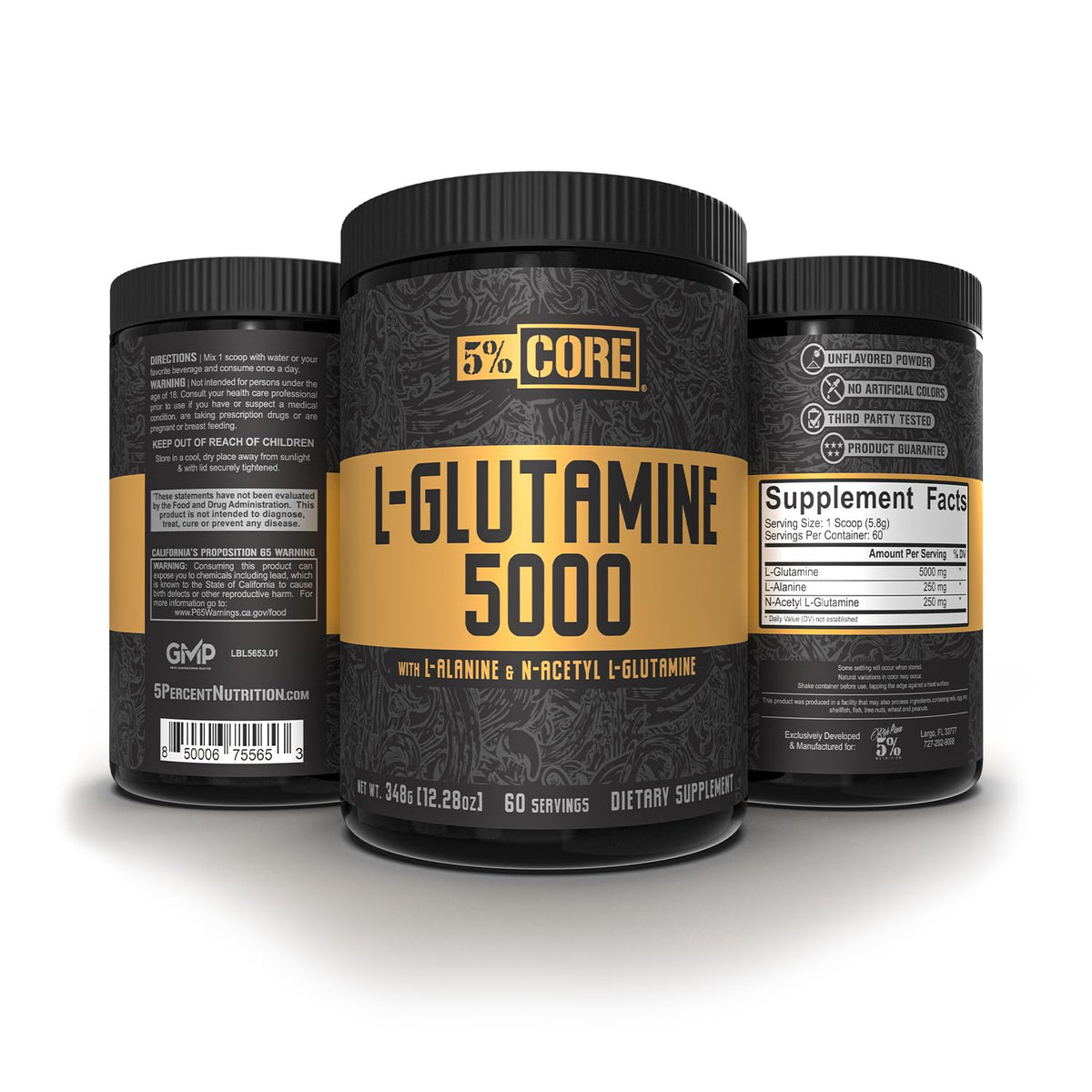 pure l-glutamine for muscle recovery