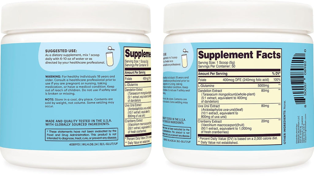 pure l-glutamine for muscle recovery