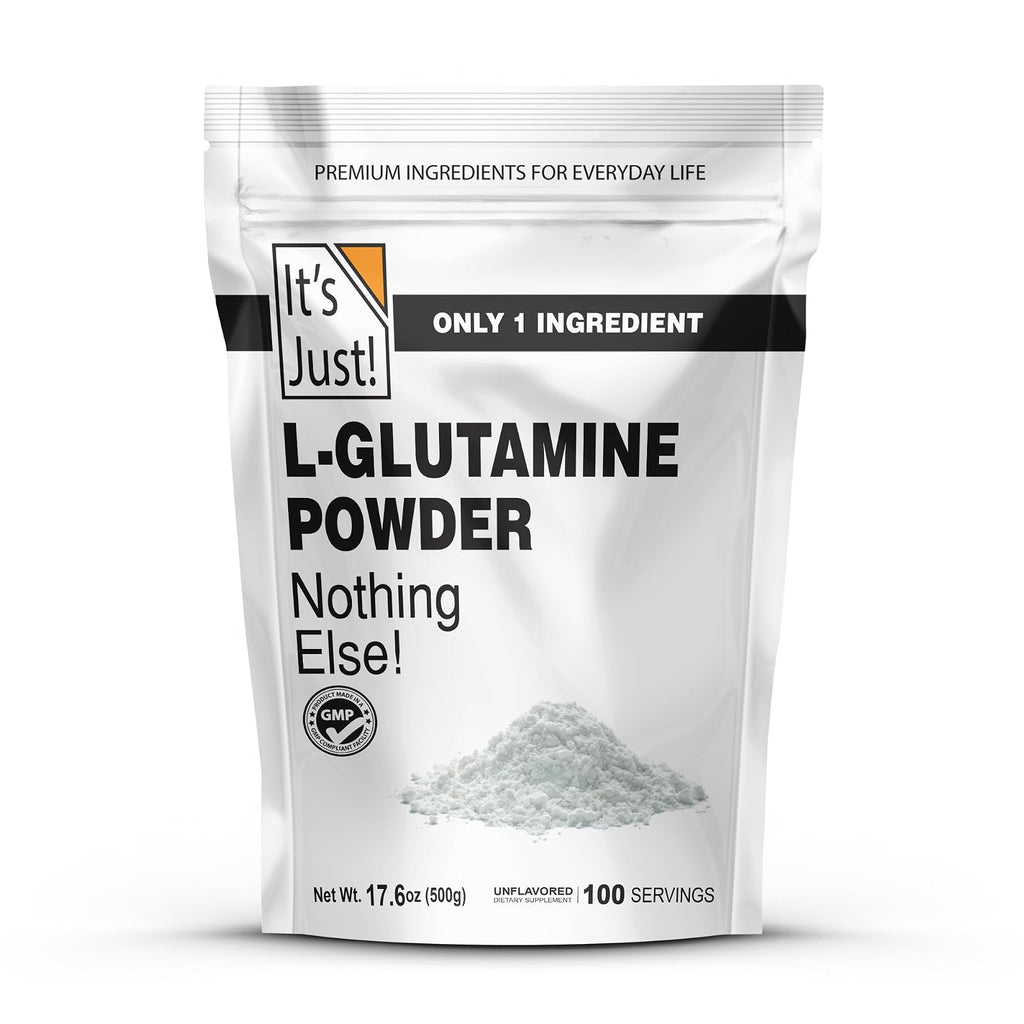 pure l-glutamine powder supplement