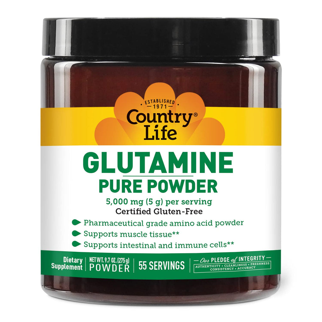 pure l-glutamine powder supplement