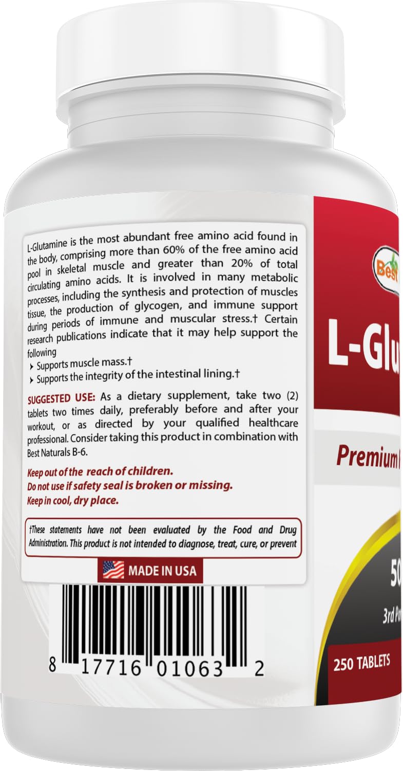 pure l-glutamine supplement benefits
