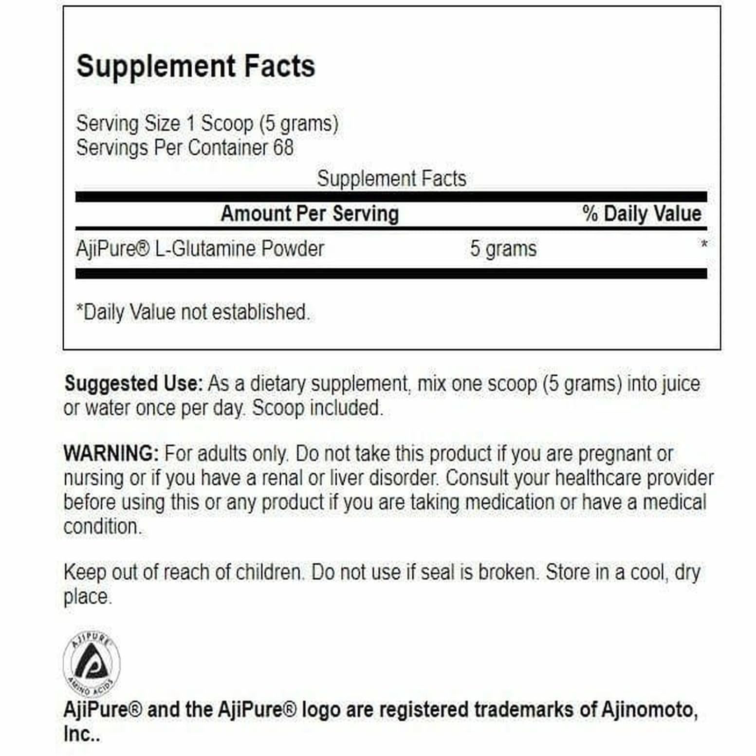 pure l-glutamine supplement for athletes