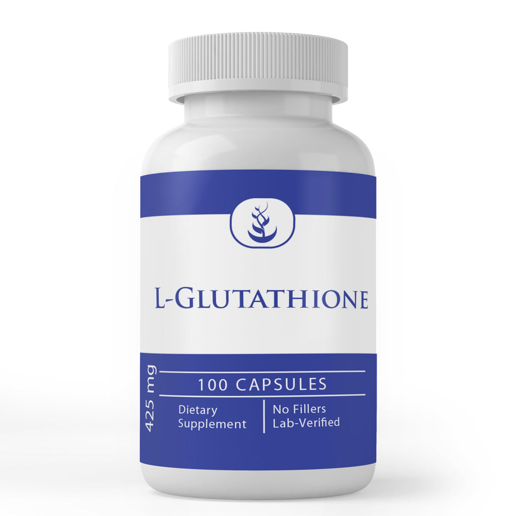 pure L-Glutathione capsules for health