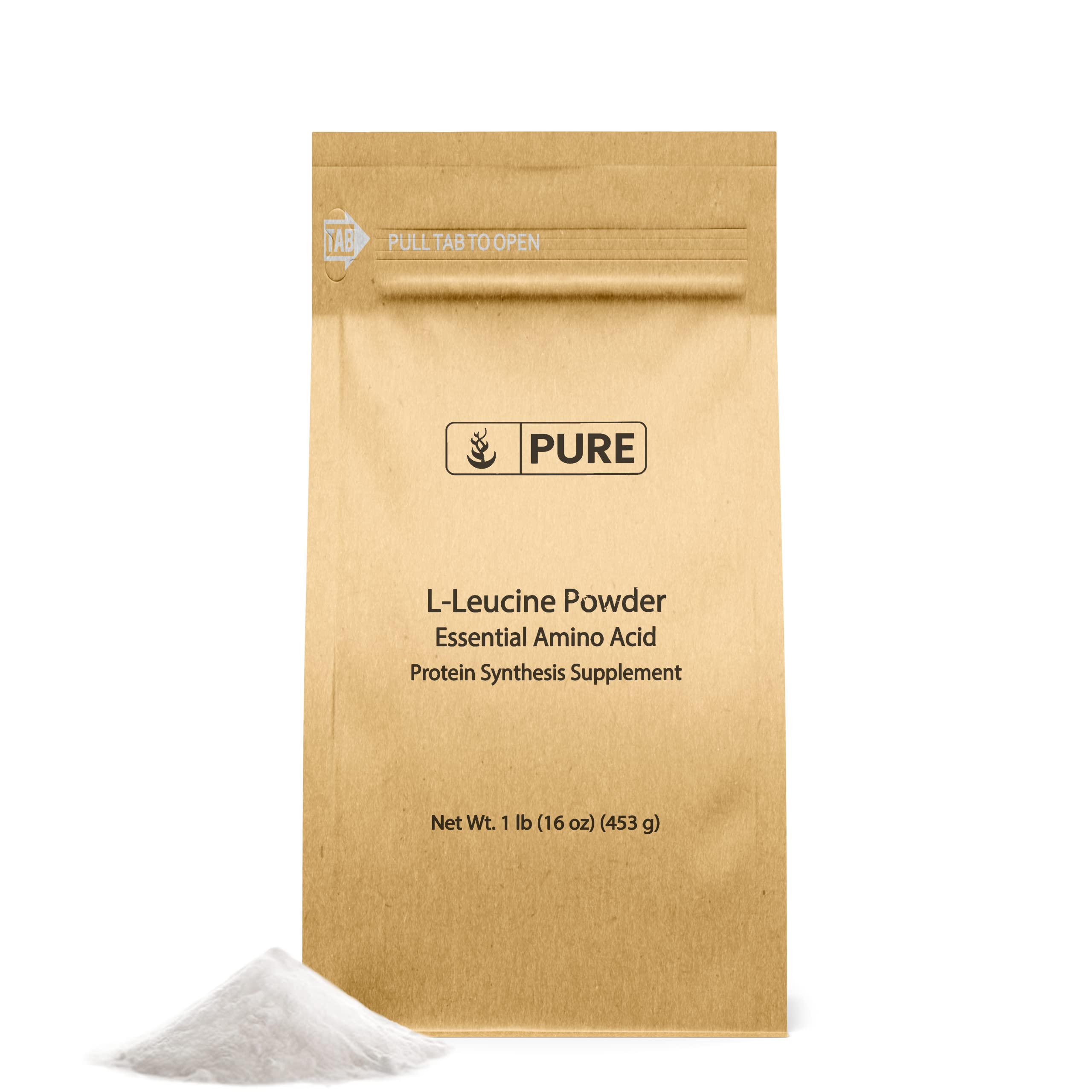 Pure L-Leucine powder for muscle recovery