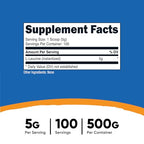Pure L-Leucine supplement for athletes