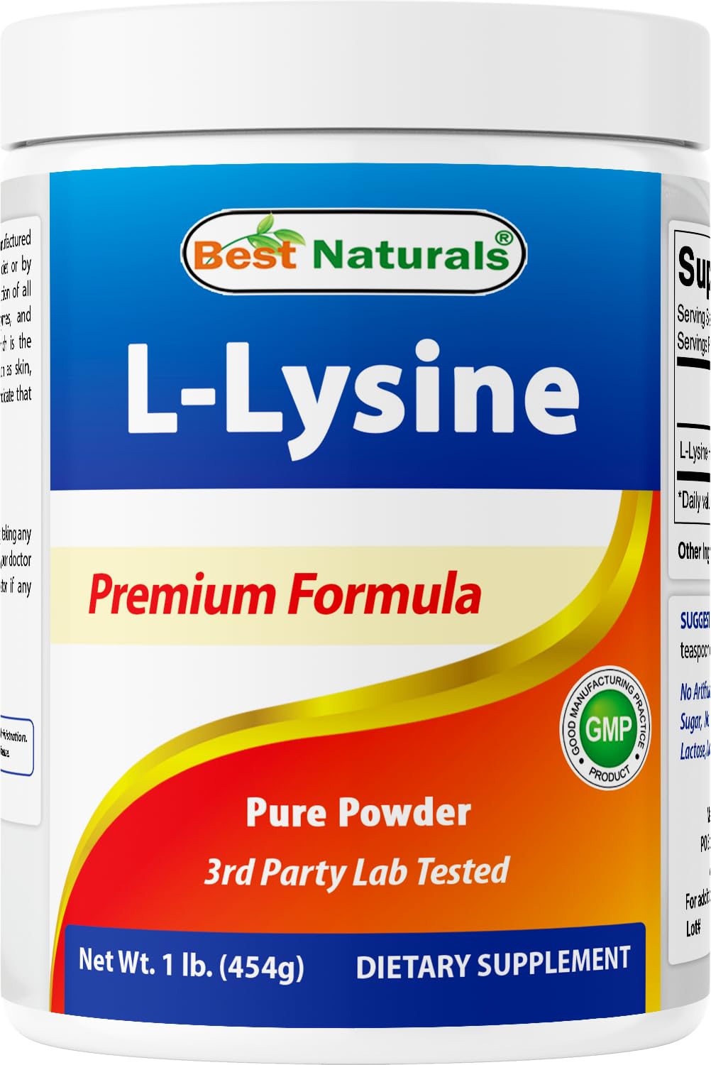 pure l-lysine powder for health