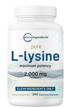 pure l-lysine veggie capsules