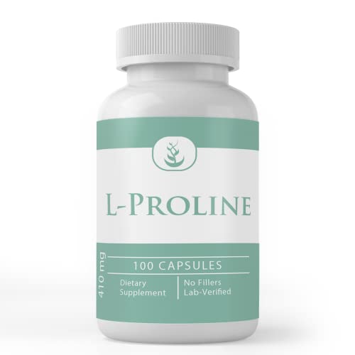 pure L-Proline capsules for health