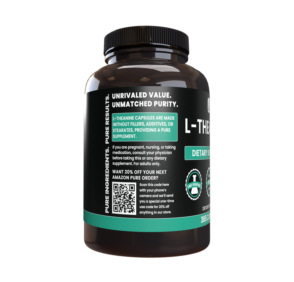 Pure L-Theanine for relaxation
