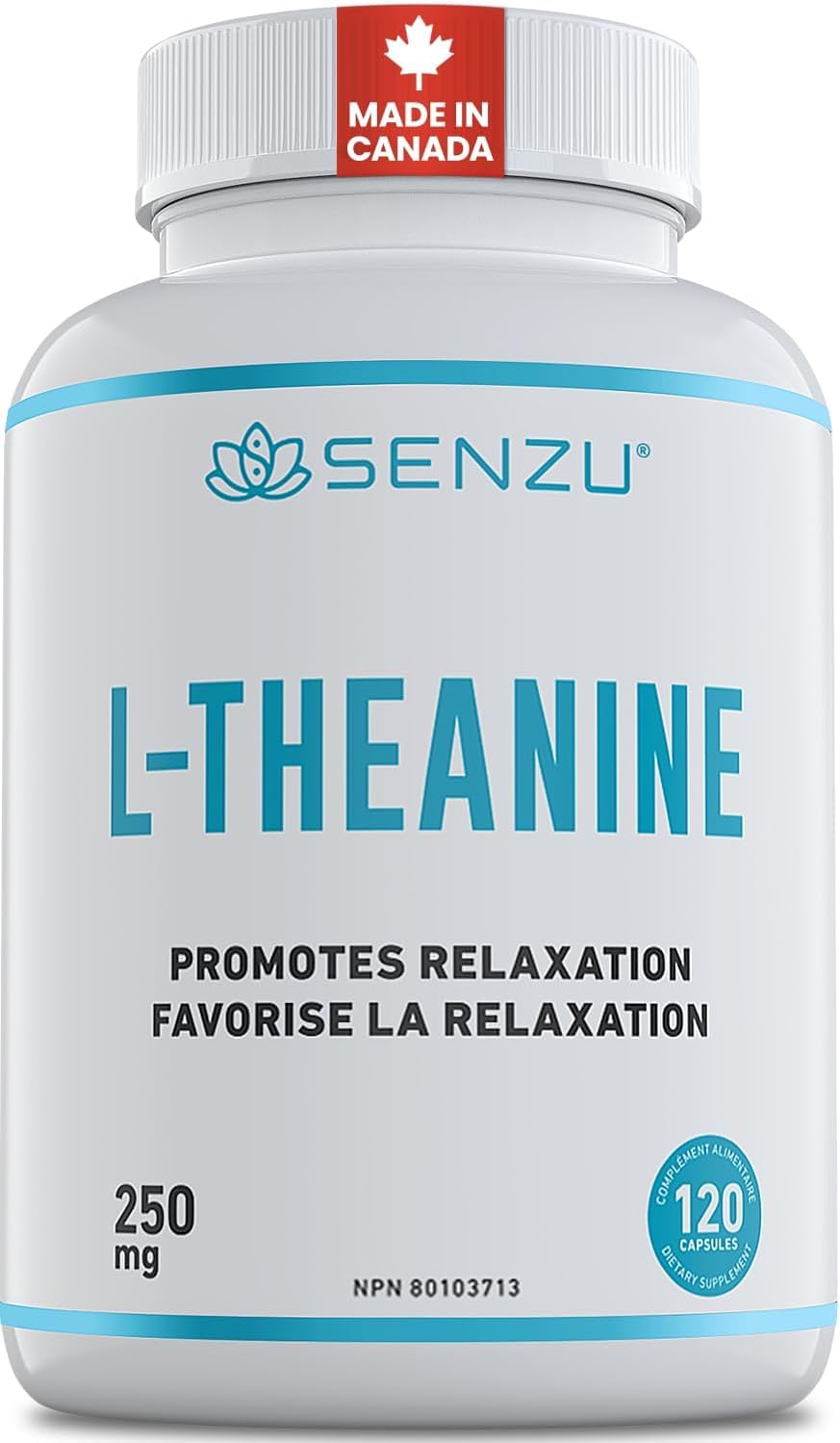 pure L-Theanine stress relief capsules