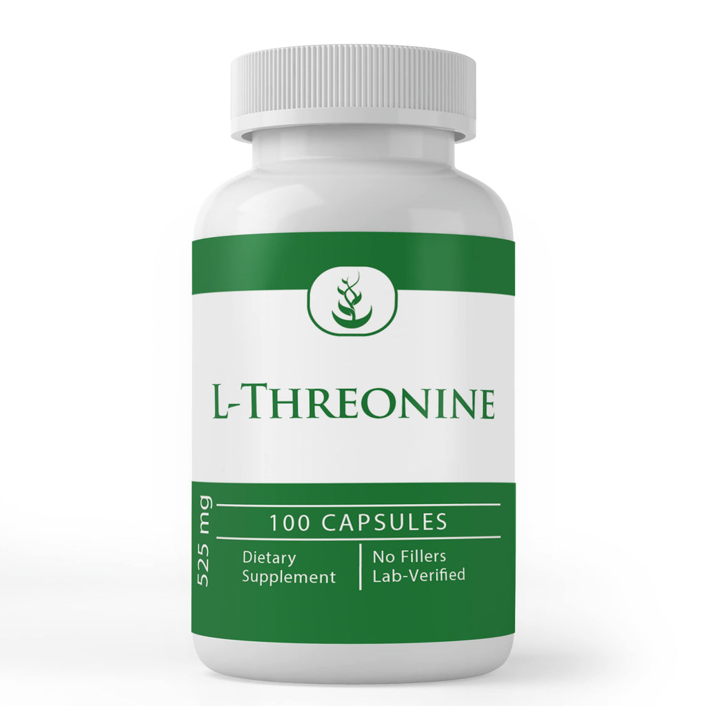 pure L-Threonine capsules for wellness