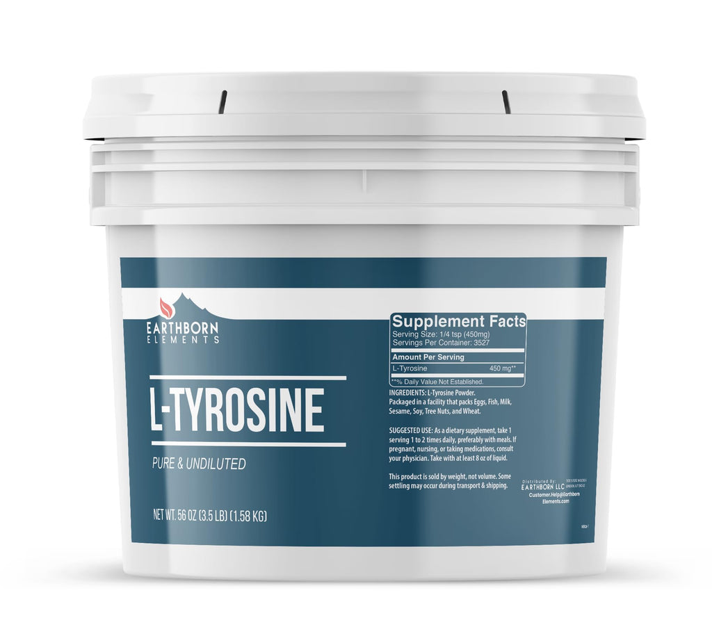 pure L-Tyrosine for energy support