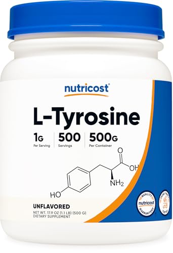 pure l-tyrosine powder supplement