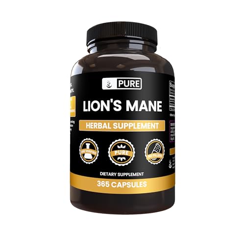 pure lion's mane capsules for wellness
