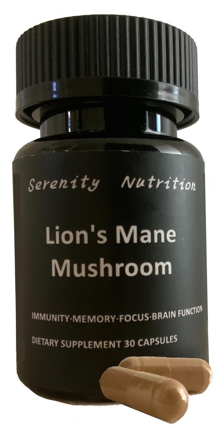 pure lions mane mushroom supplement