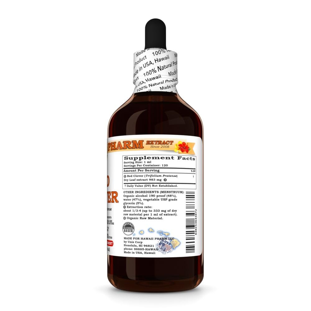 pure liquid Red Clover tincture