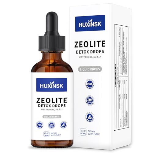 Pure Liquid Zeolite Drops for detox