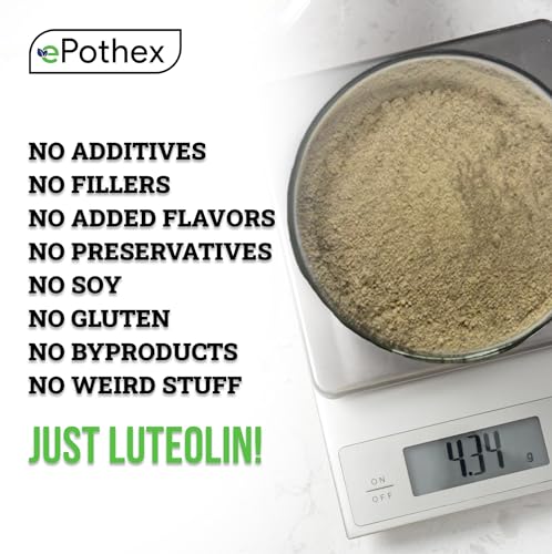 pure luteolin powder supports nervous system
