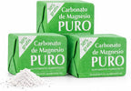Pure magnesium carbonate for climbing