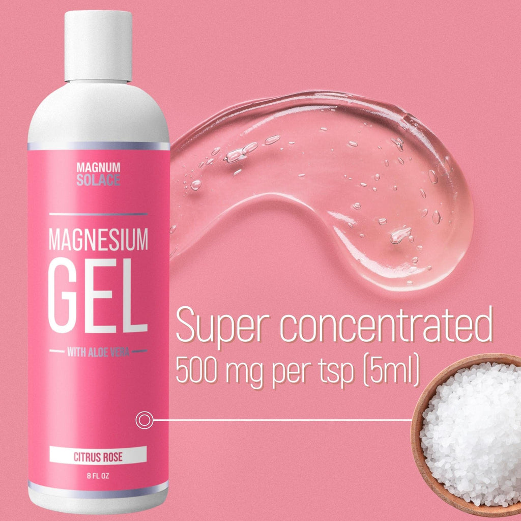pure magnesium chloride body massage gel