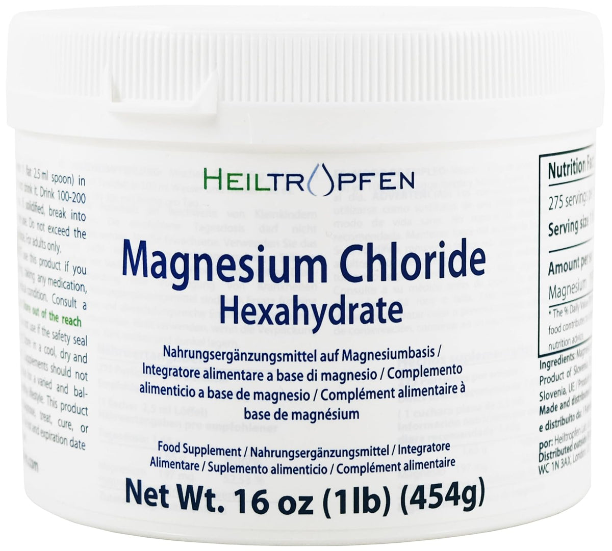 pure magnesium chloride crystal powder
