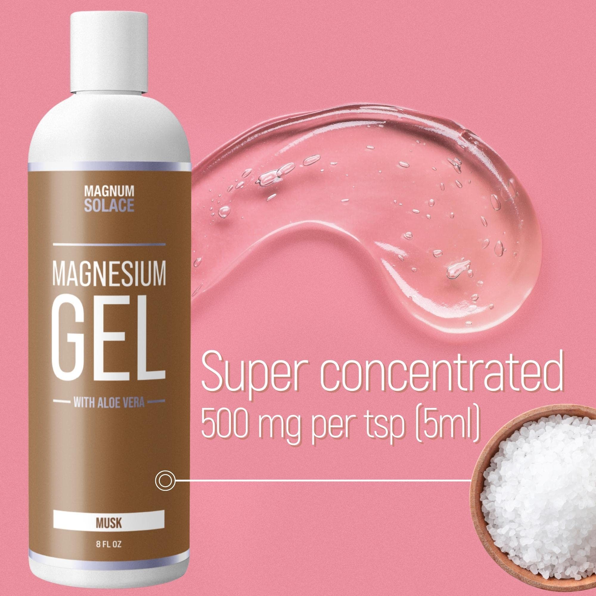 pure magnesium chloride massage gel