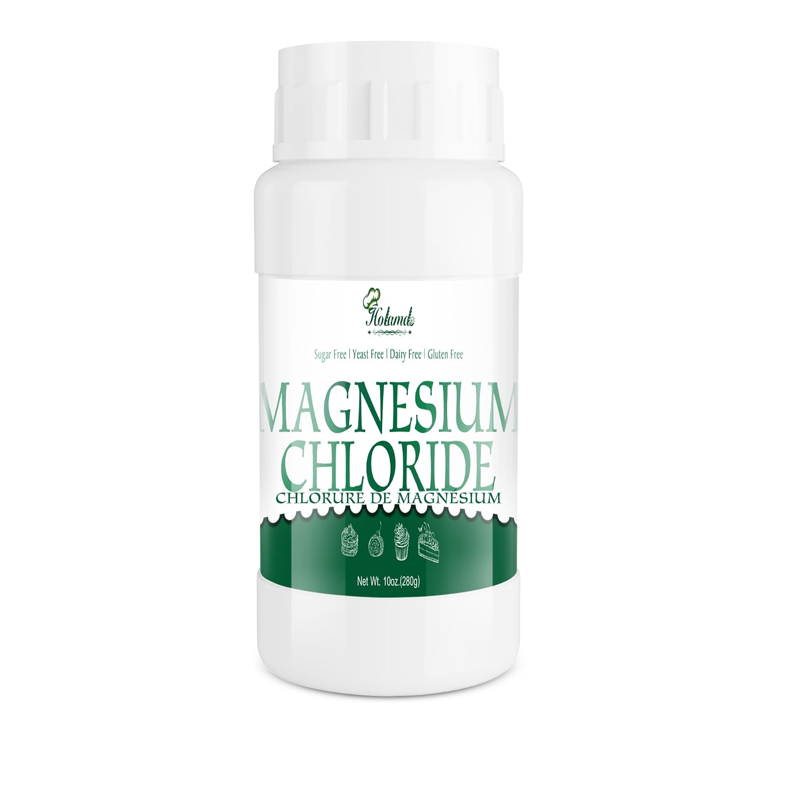 pure magnesium chloride powder 10 oz