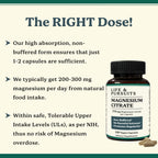 pure magnesium citrate for energy support