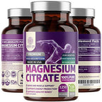 Pure magnesium citrate for relaxation