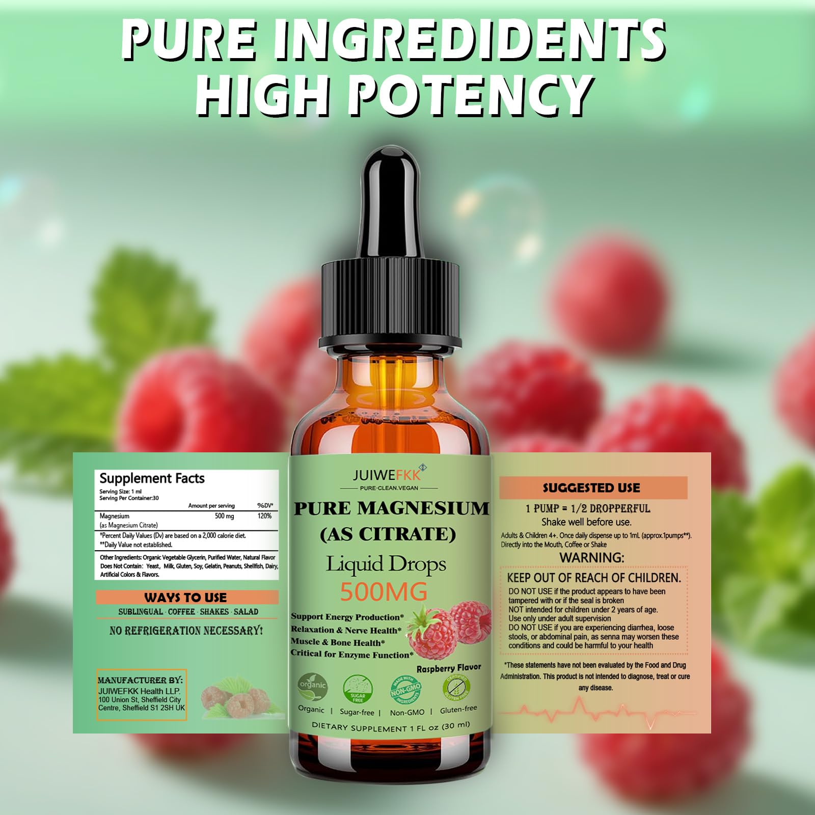 pure magnesium citrate liquid