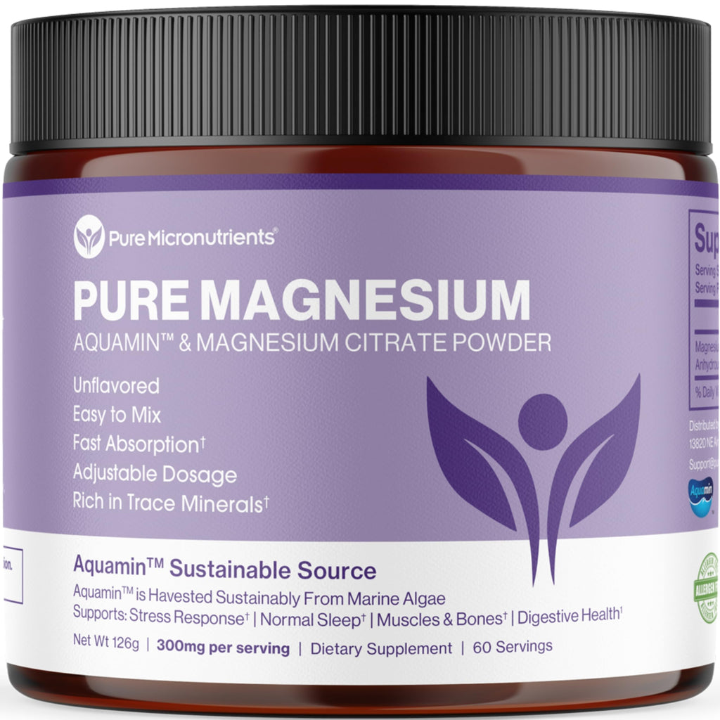 pure magnesium citrate powder benefits