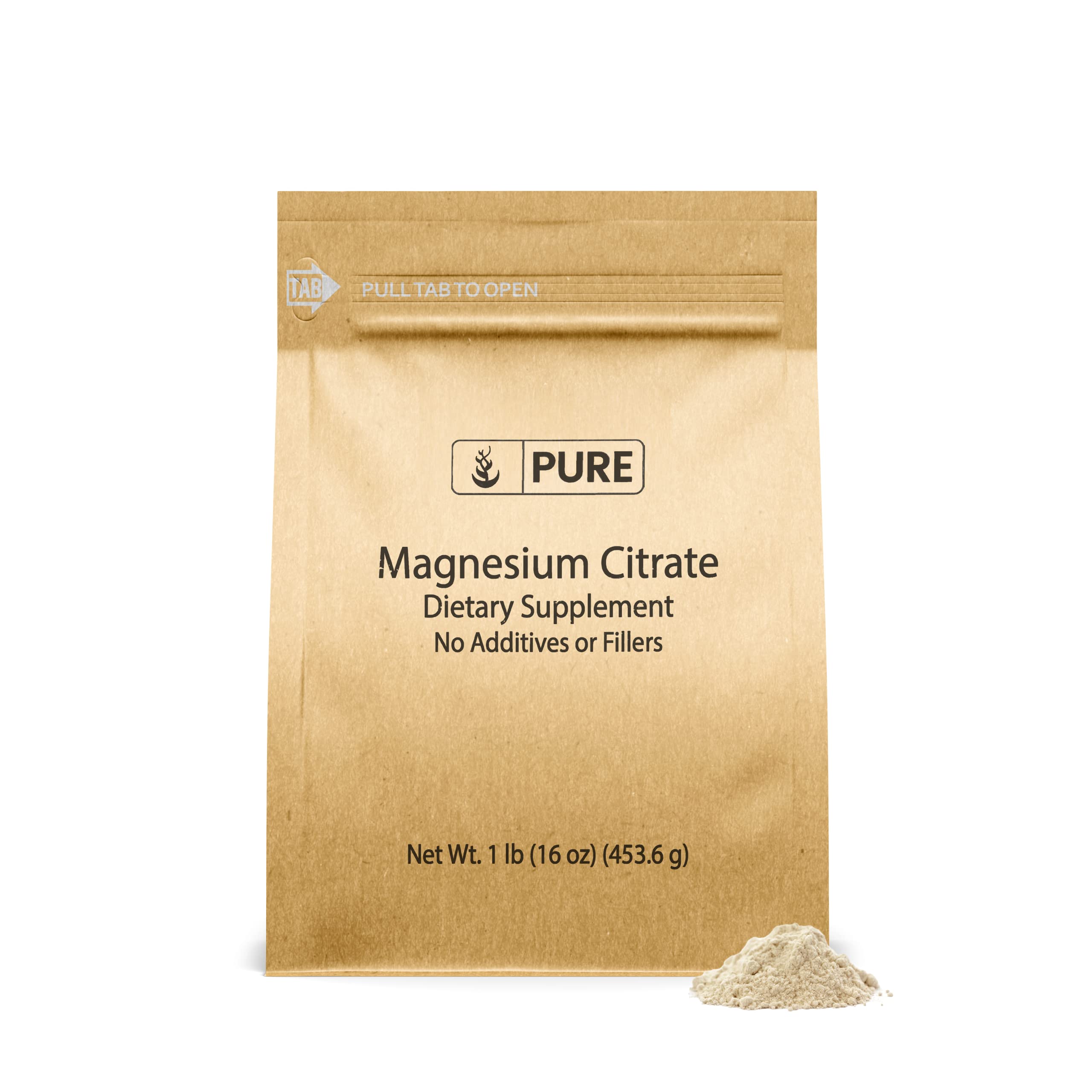 pure magnesium citrate supplement