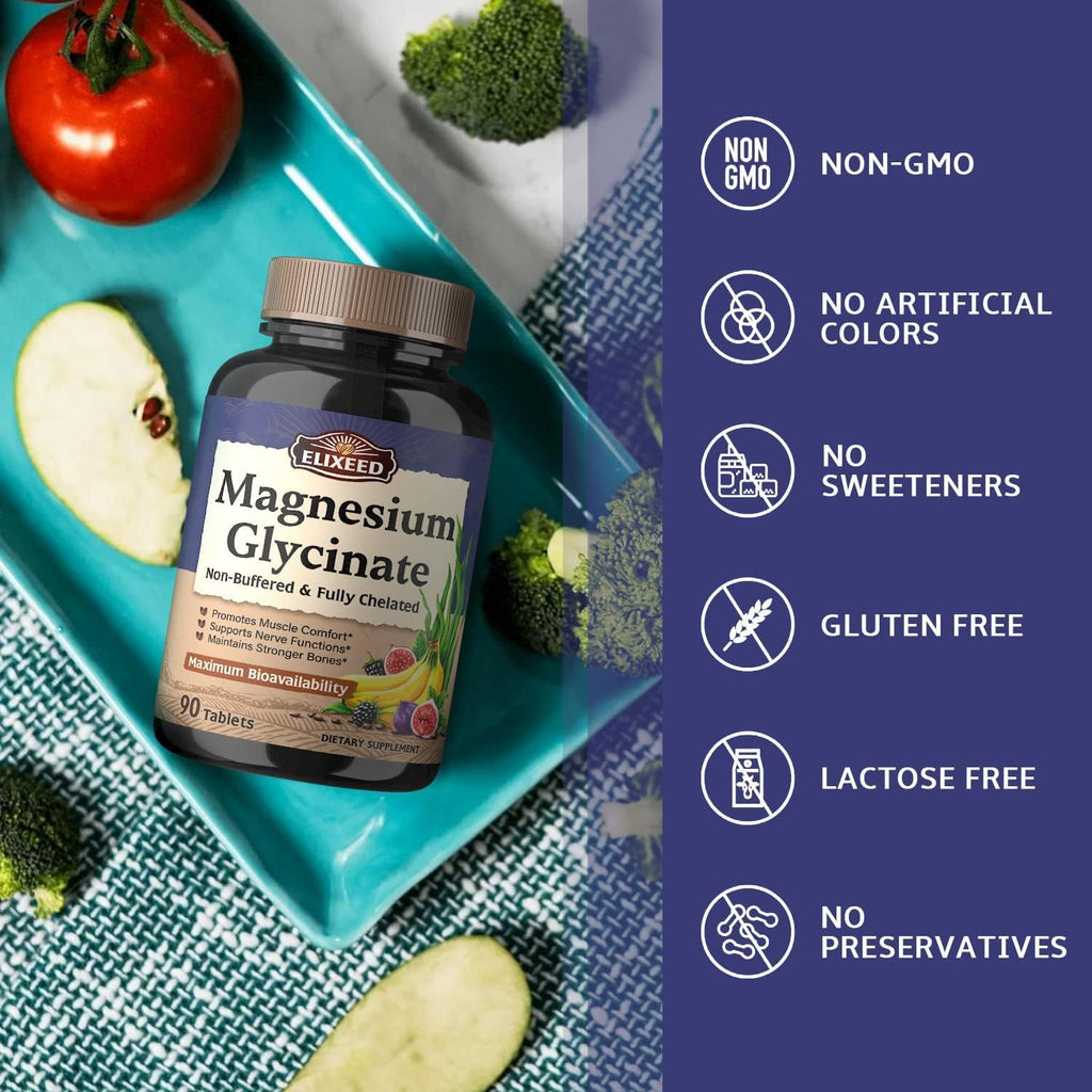 pure magnesium glycinate for daily use