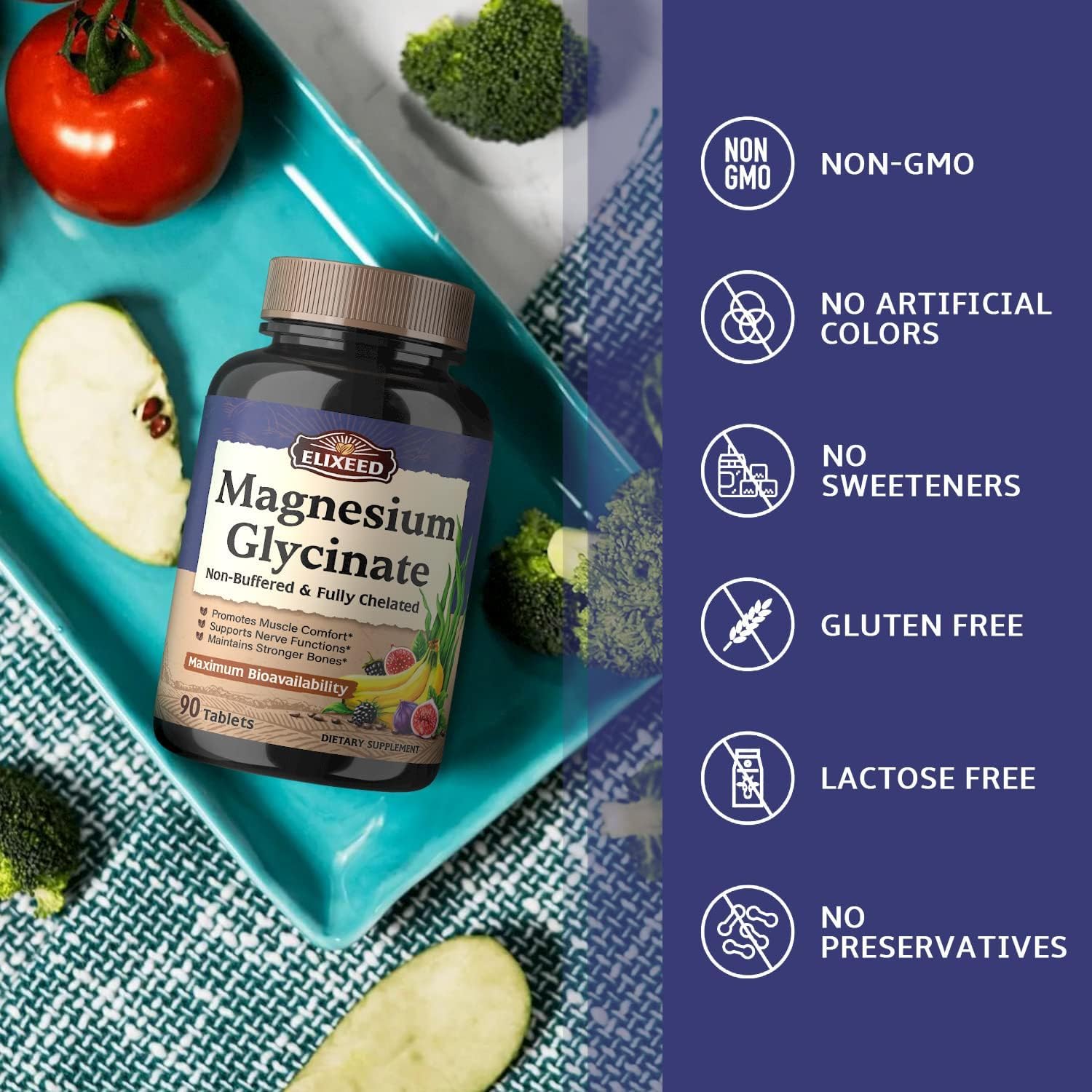 pure magnesium glycinate for daily use