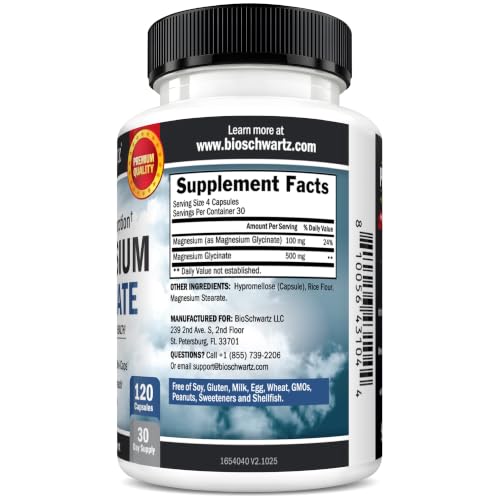 pure magnesium glycinate for daily wellness