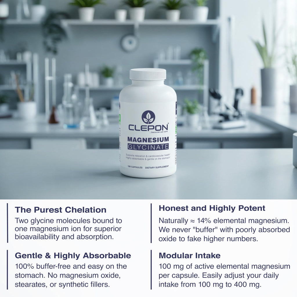pure magnesium glycinate for optimal health