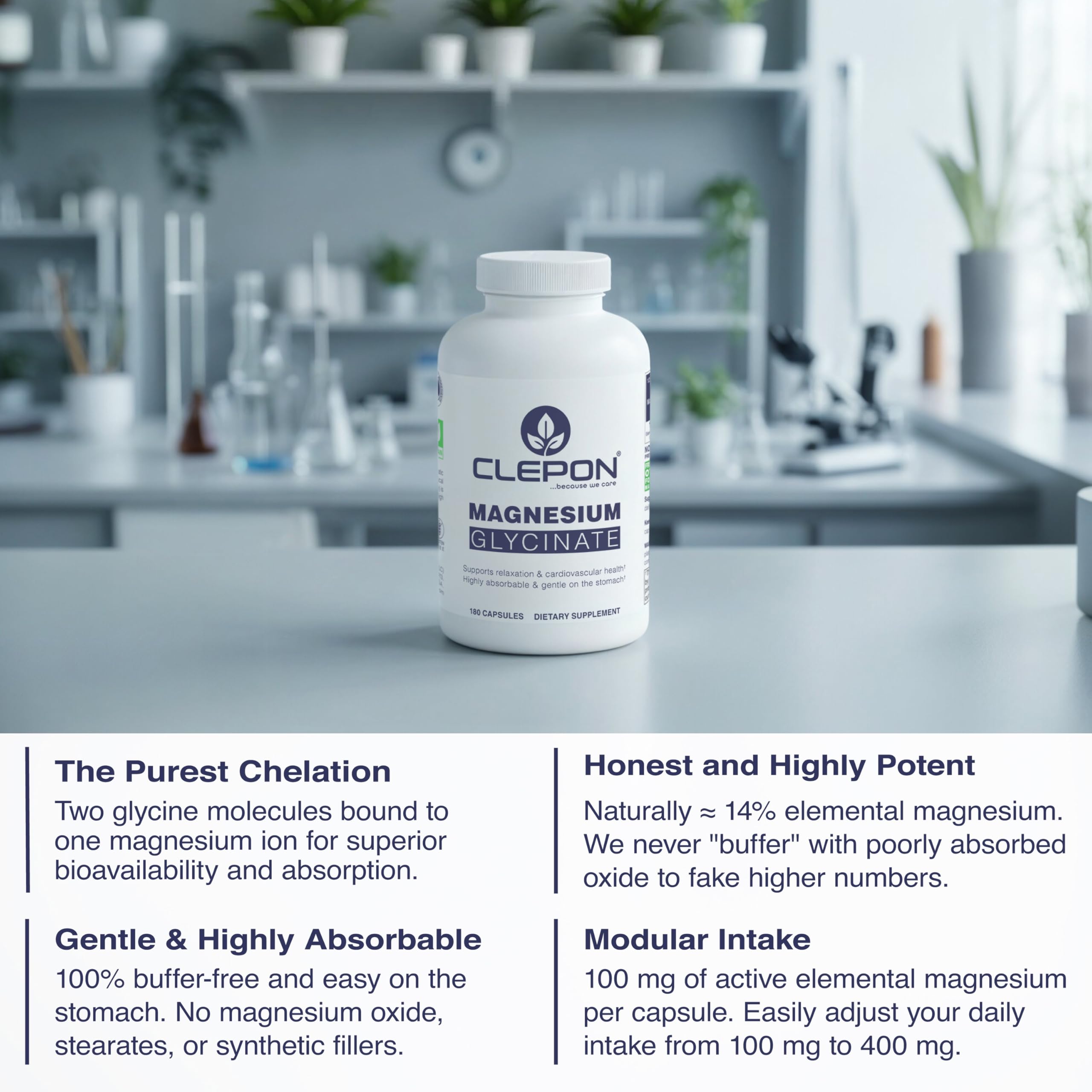 pure magnesium glycinate for optimal health