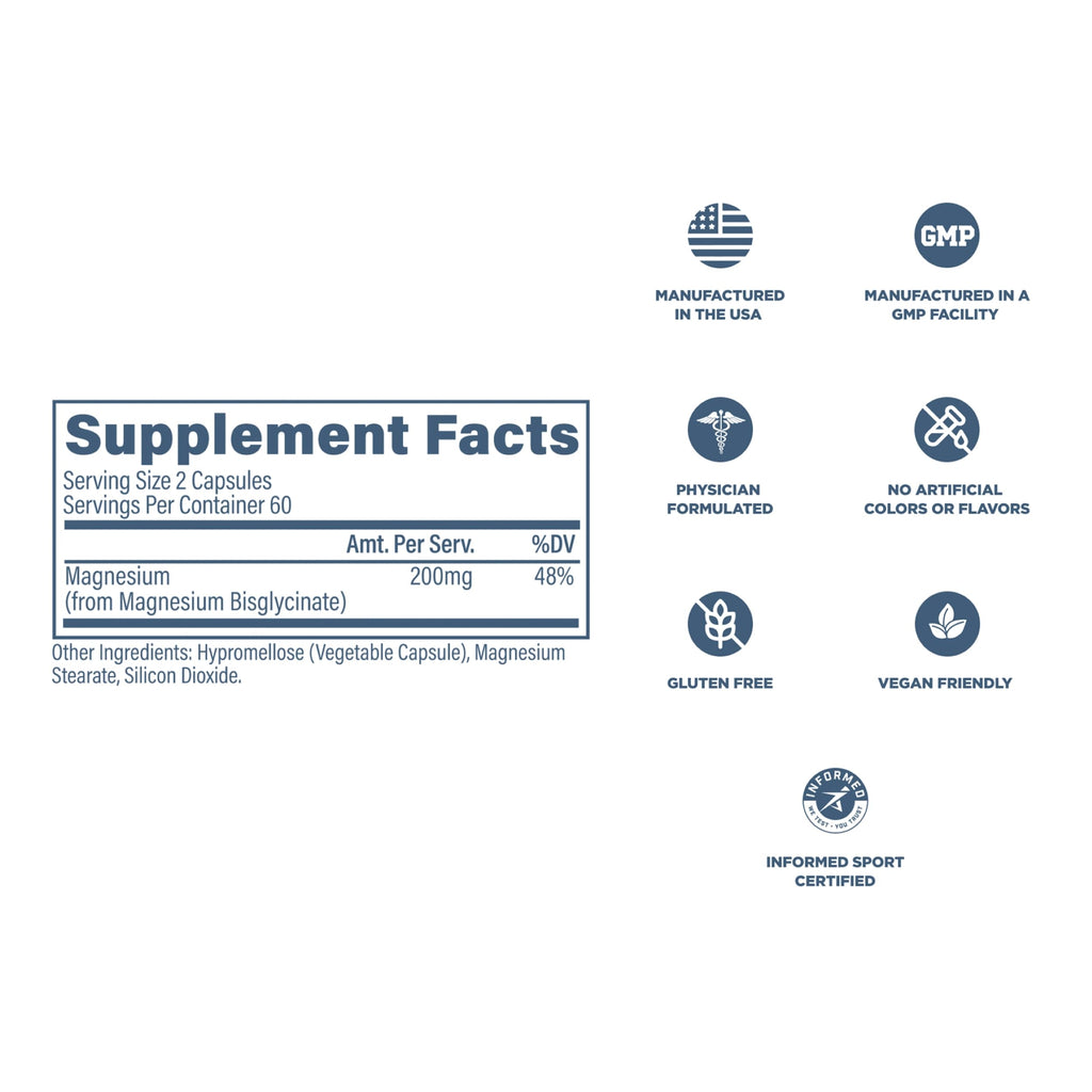 pure magnesium glycinate for restful nights